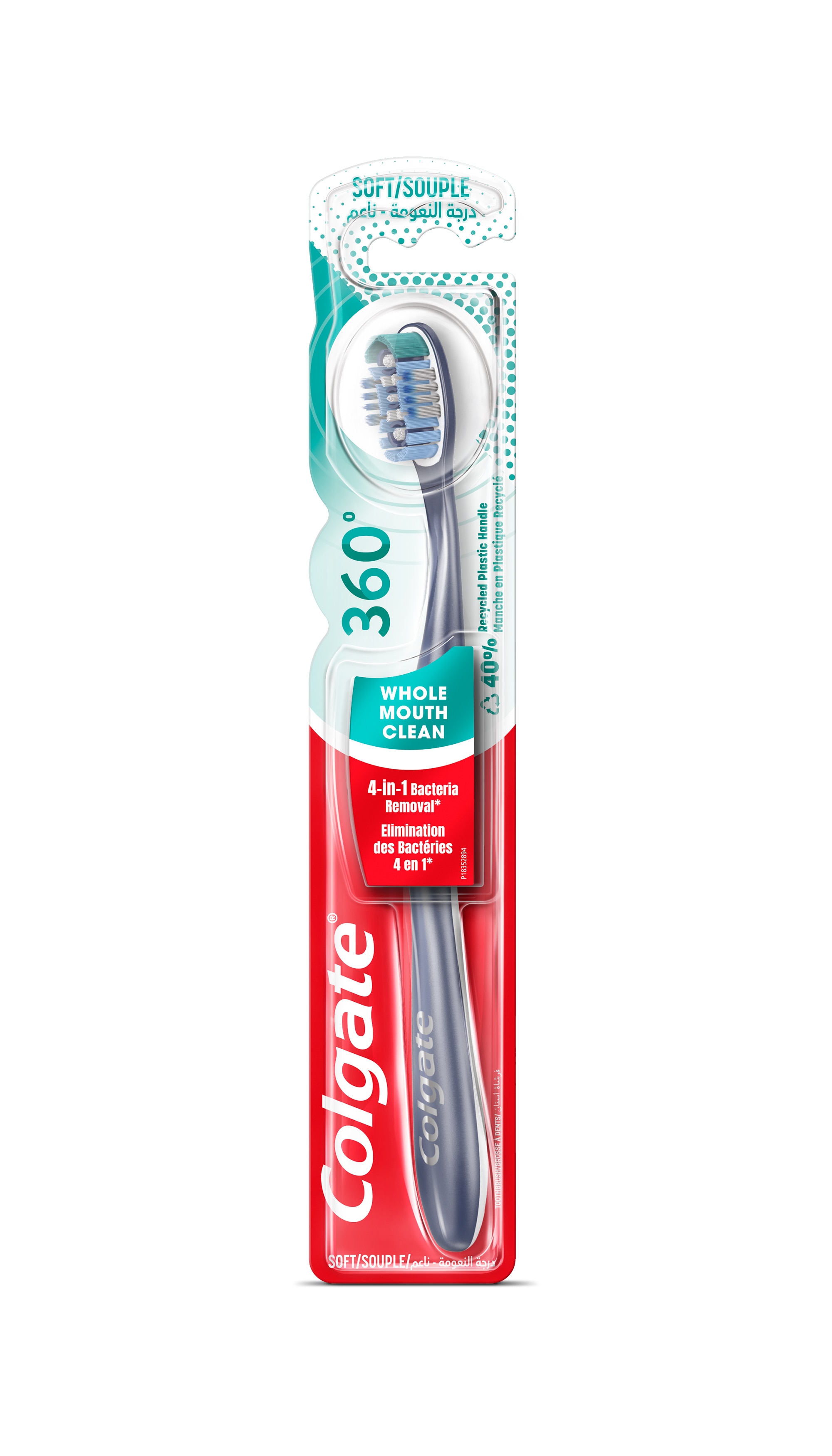 Whole Mouth Clean Soft Toothbrush | Colgate 360