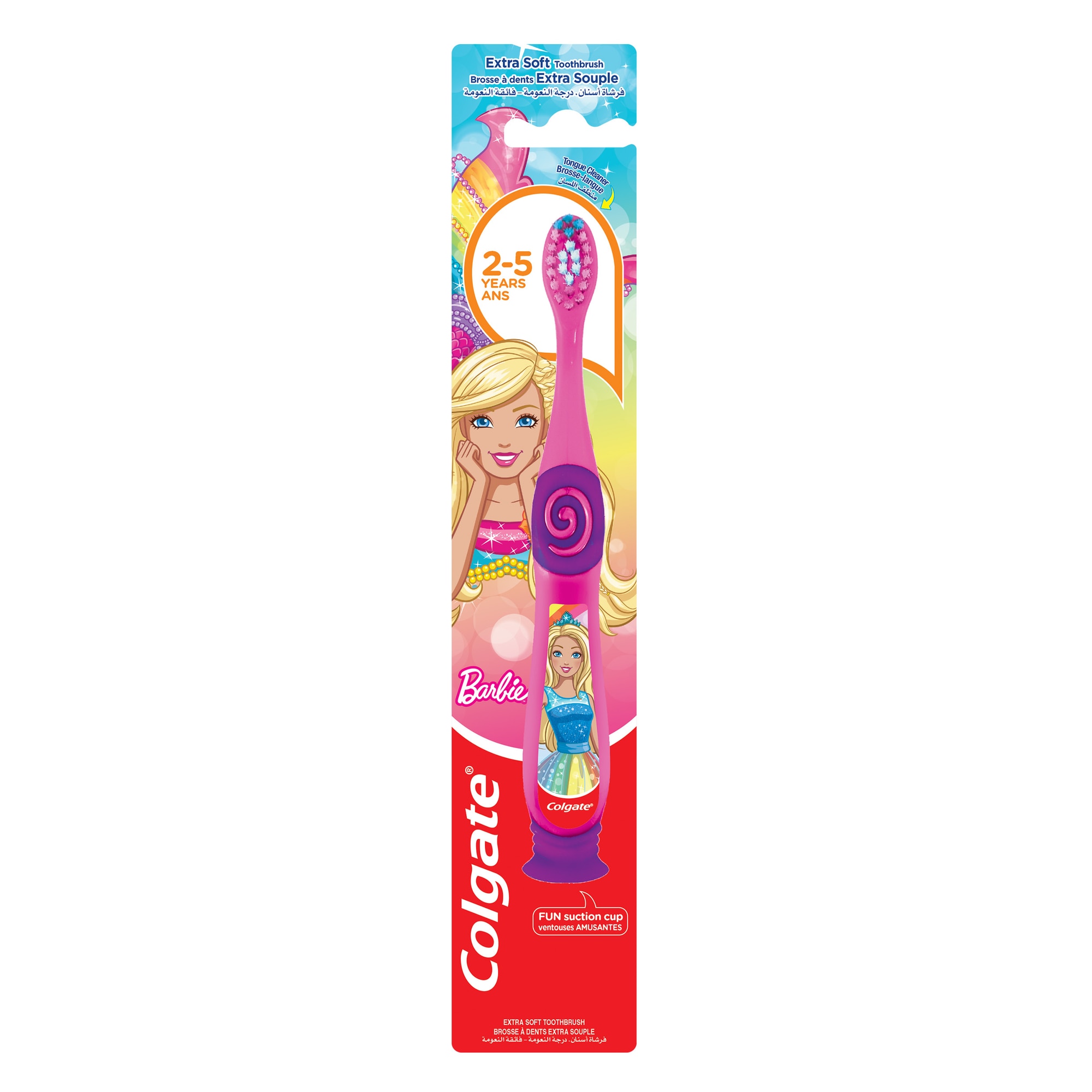 Barbie Junior Extra Soft Toothbrush, 2-5 years old | Colgate Kids