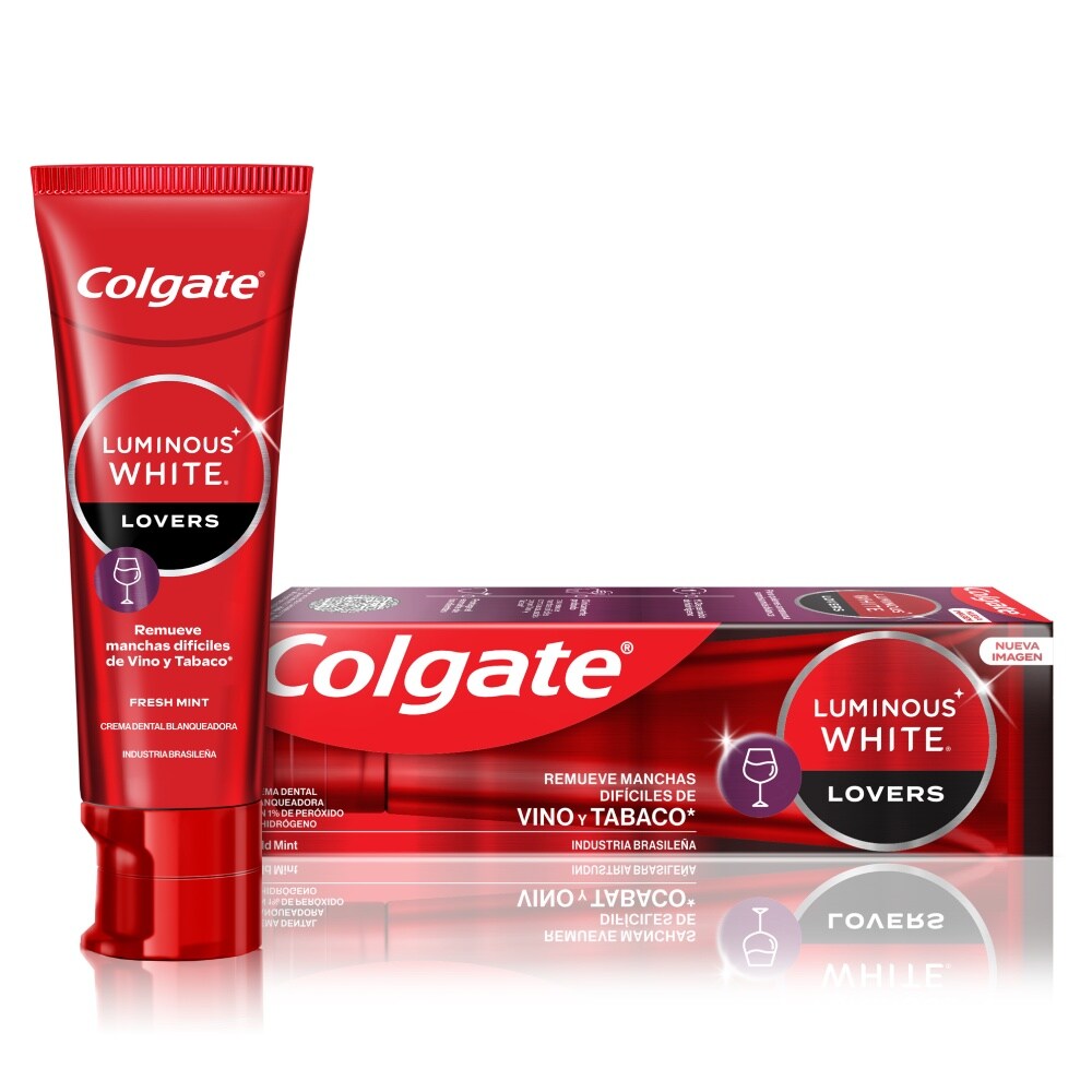 Pasta Dental Colgate Luminous White Lovers Vino
