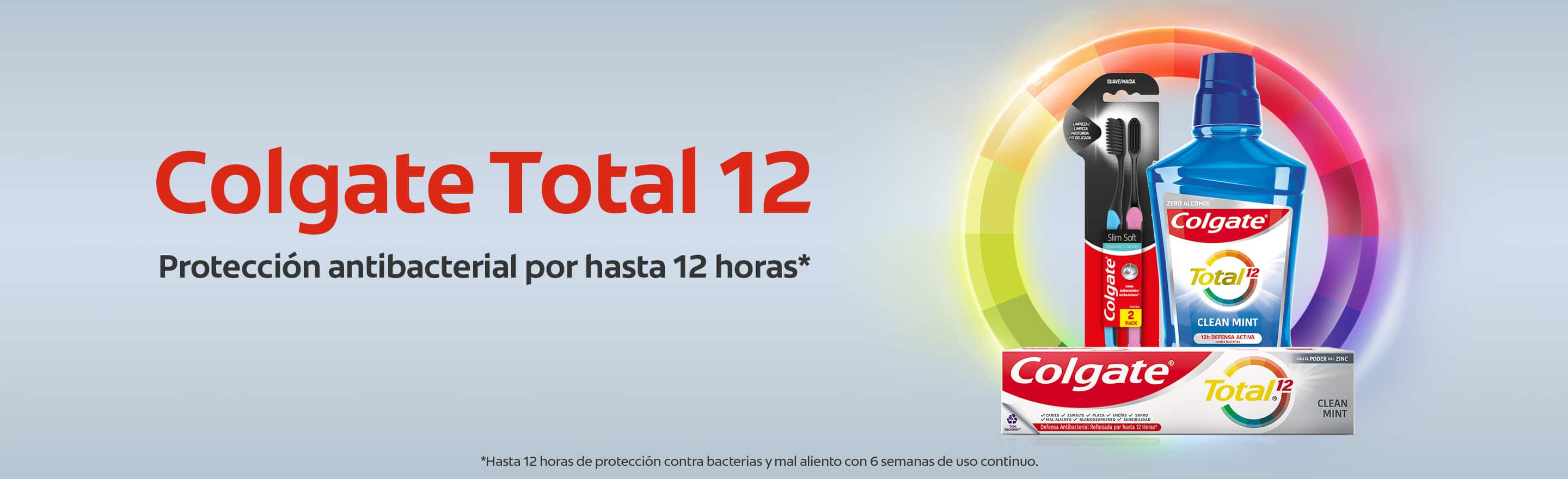 Colgate® Total 12 para remover la placa bacteriana | Colgate®
