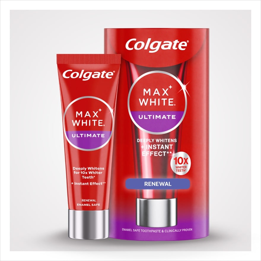 Max White Ultimate Renewal Toothpaste | Colgate®