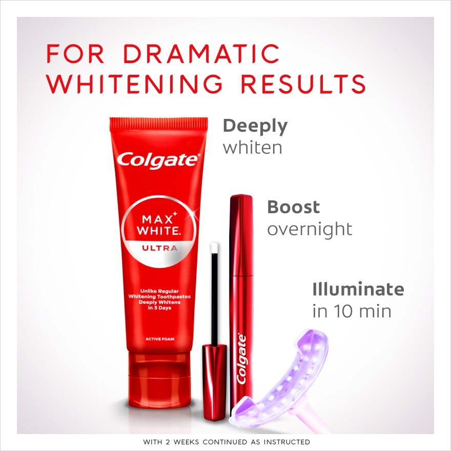 Max White Ultra Active Foam Toothpaste | Colgate®