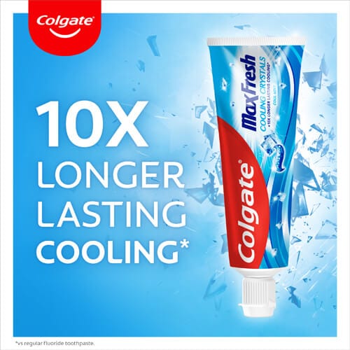 Colgate® Max Fresh - Cooling Crystals Toothpaste | Colgate®