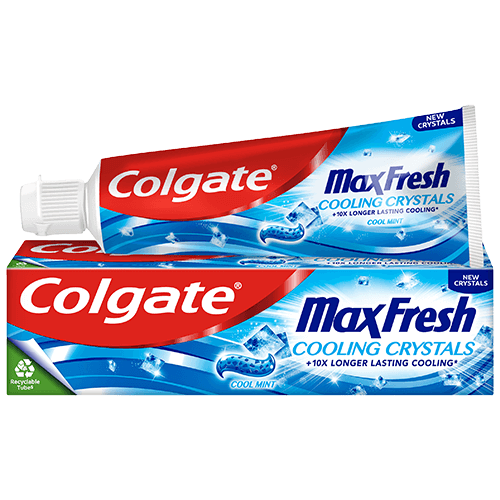 Colgate® Max Fresh - Cooling Crystals Toothpaste | Colgate®