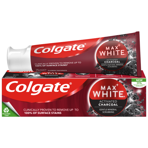 Colgate® Max White - Charcoal Toothpaste | Colgate®