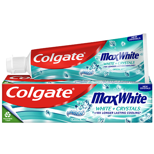 Colgate® Max White - Crystals Toothpaste | Colgate®