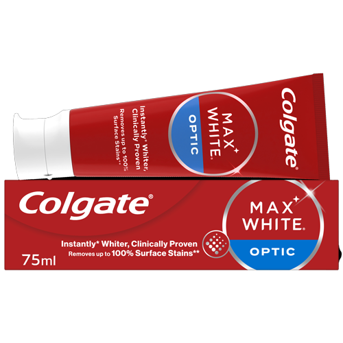Colgate Max White - Optic Whitening Toothpaste | Colgate®