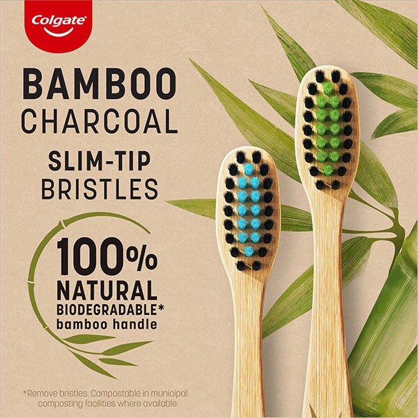 Colgate bamboo toothbrush store