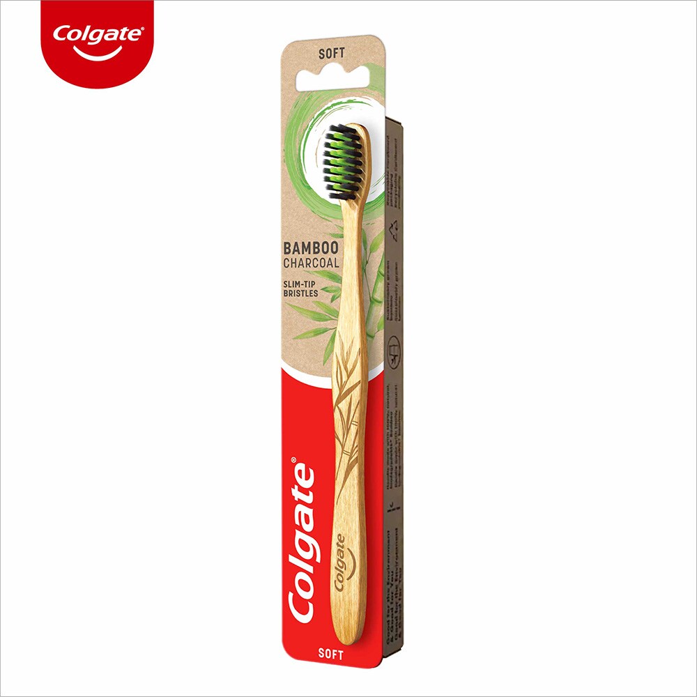Colgate® Bamboo Charcoal Soft Toothbrush | Colgate®