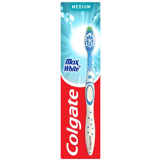 Colgate® Max White Medium Toothbrush | Colgate®