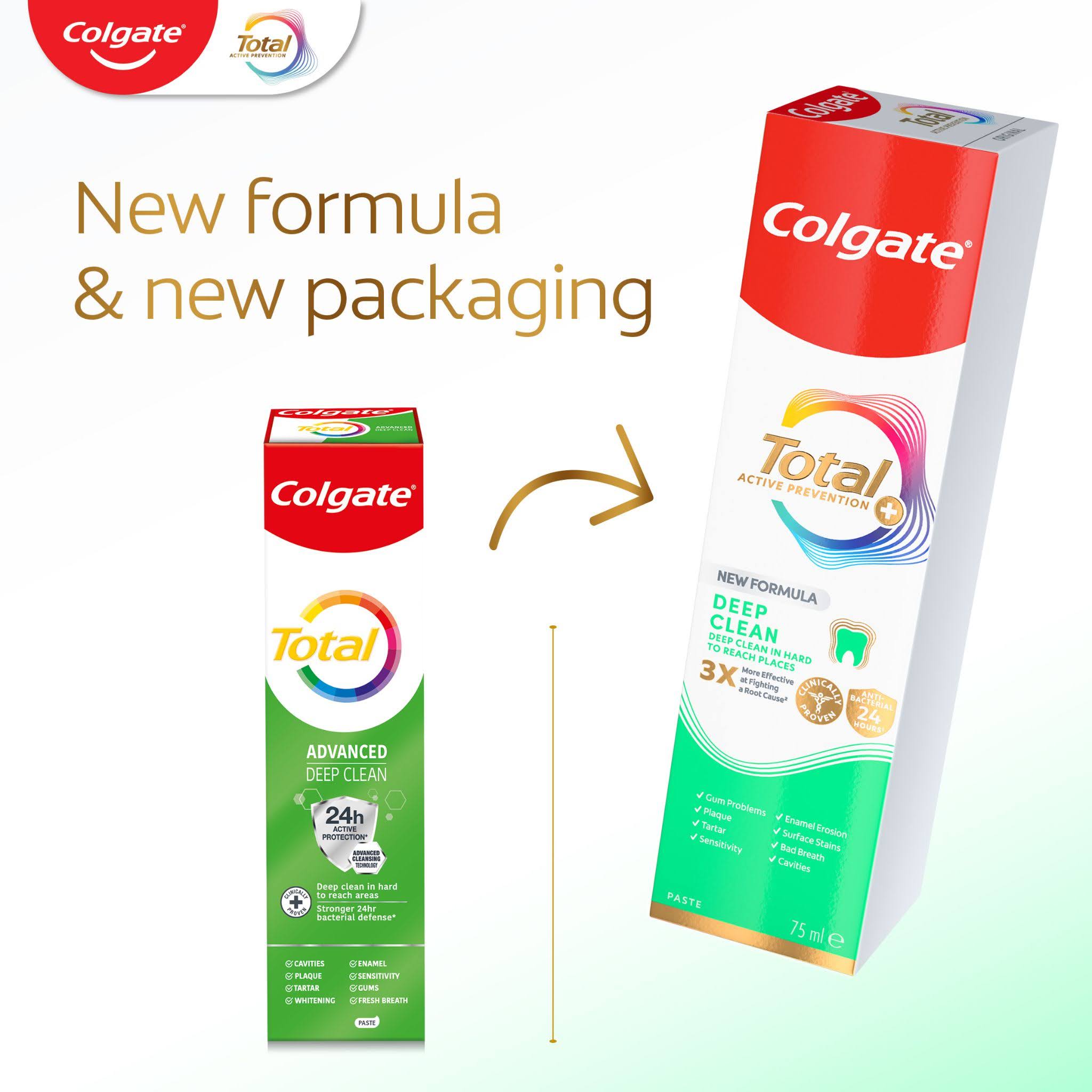 Colgate® Total - Advanced Deep Clean Toothpaste | Colgate®