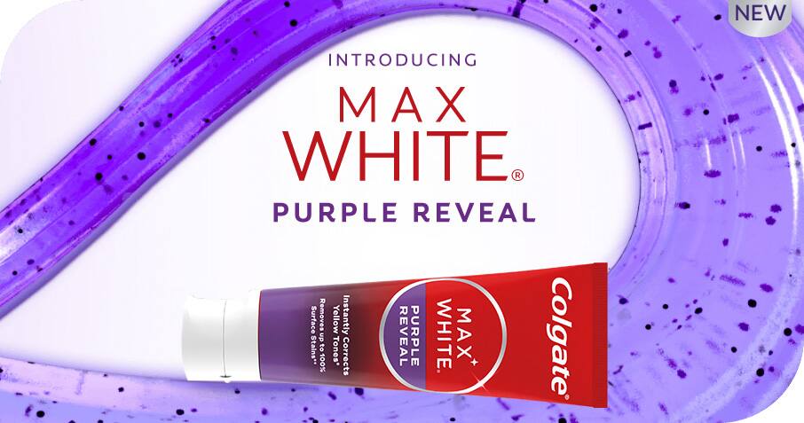 Colgate® Purple Reveal: Advanced Toothpaste | Colgate®