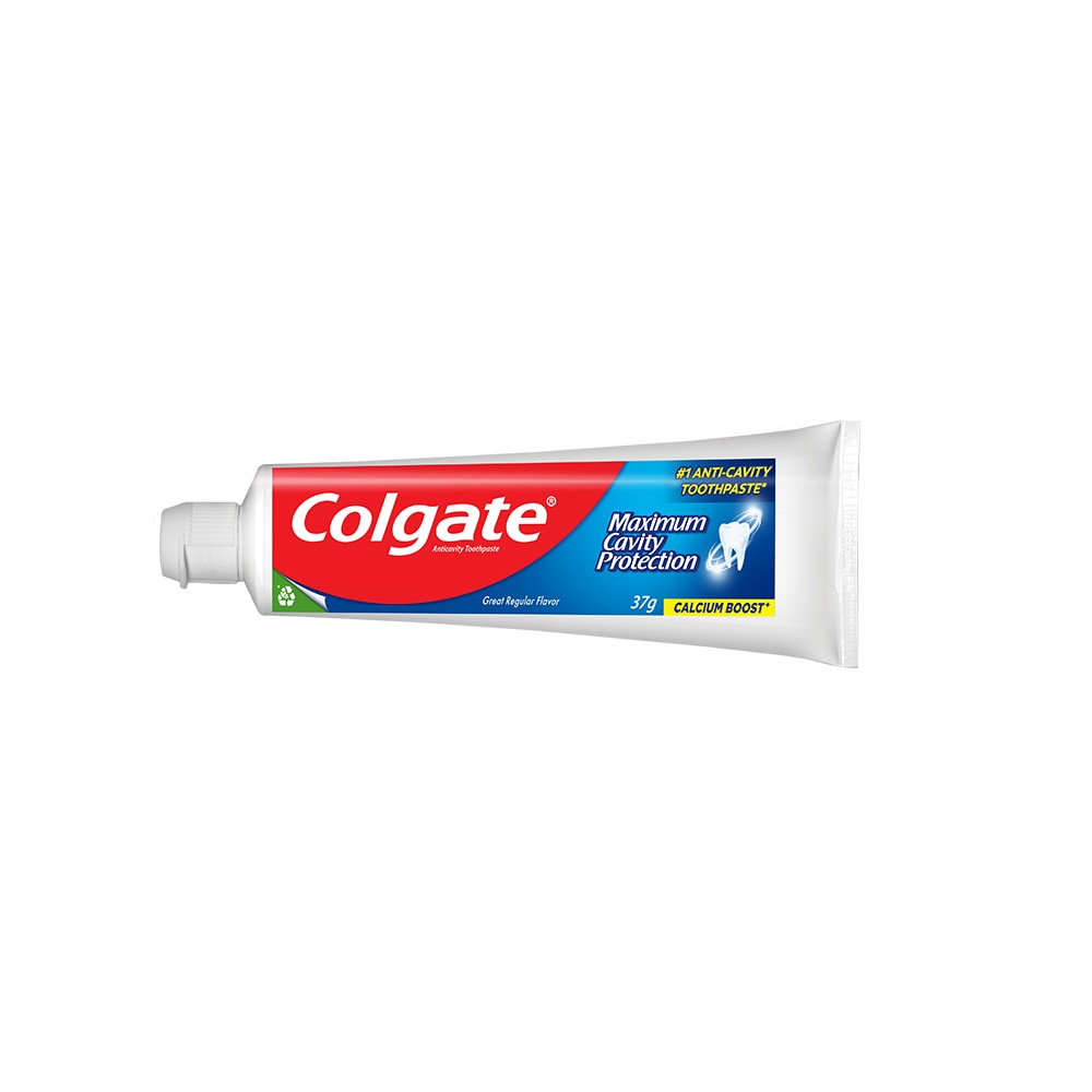 Colgate Maximum Cavity Protection Great Regular Flavor Anti-Cavity ...