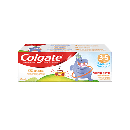 Fluoride-Free Toothpaste for Kids - 3 to 5 Years| Colgate® Kids in KSA