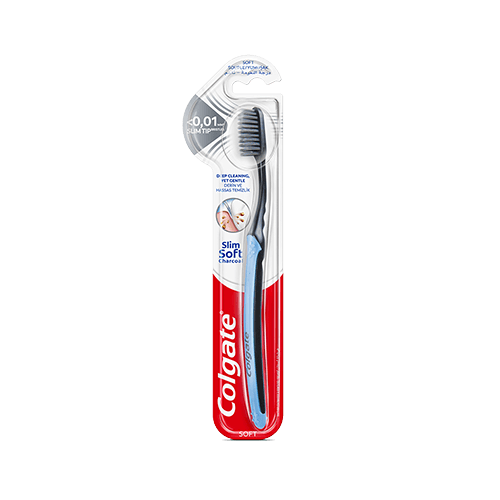 Colgate® Slim Soft Charcoal Toothbrush