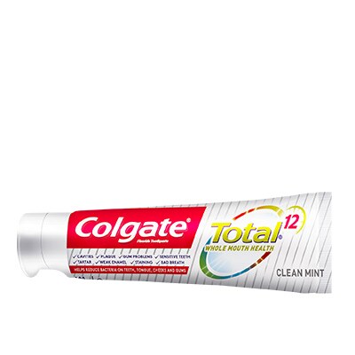 Colgate® Total® 12 Clean Mint Toothpaste | Colgate Saudi