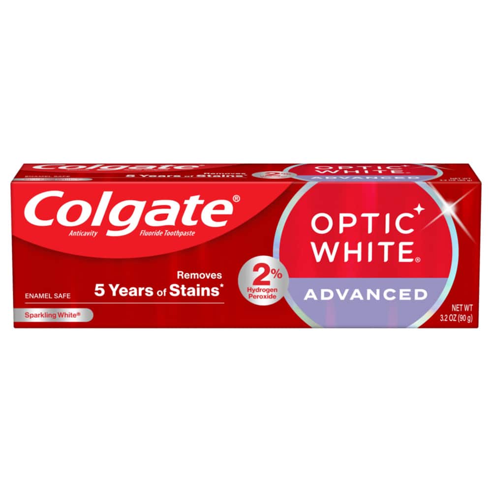 Optic White® Advanced Whitening Toothpaste | Colgate®