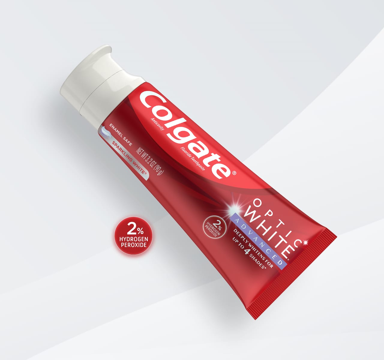 Optic White® Advanced Whitening Toothpaste | Colgate®