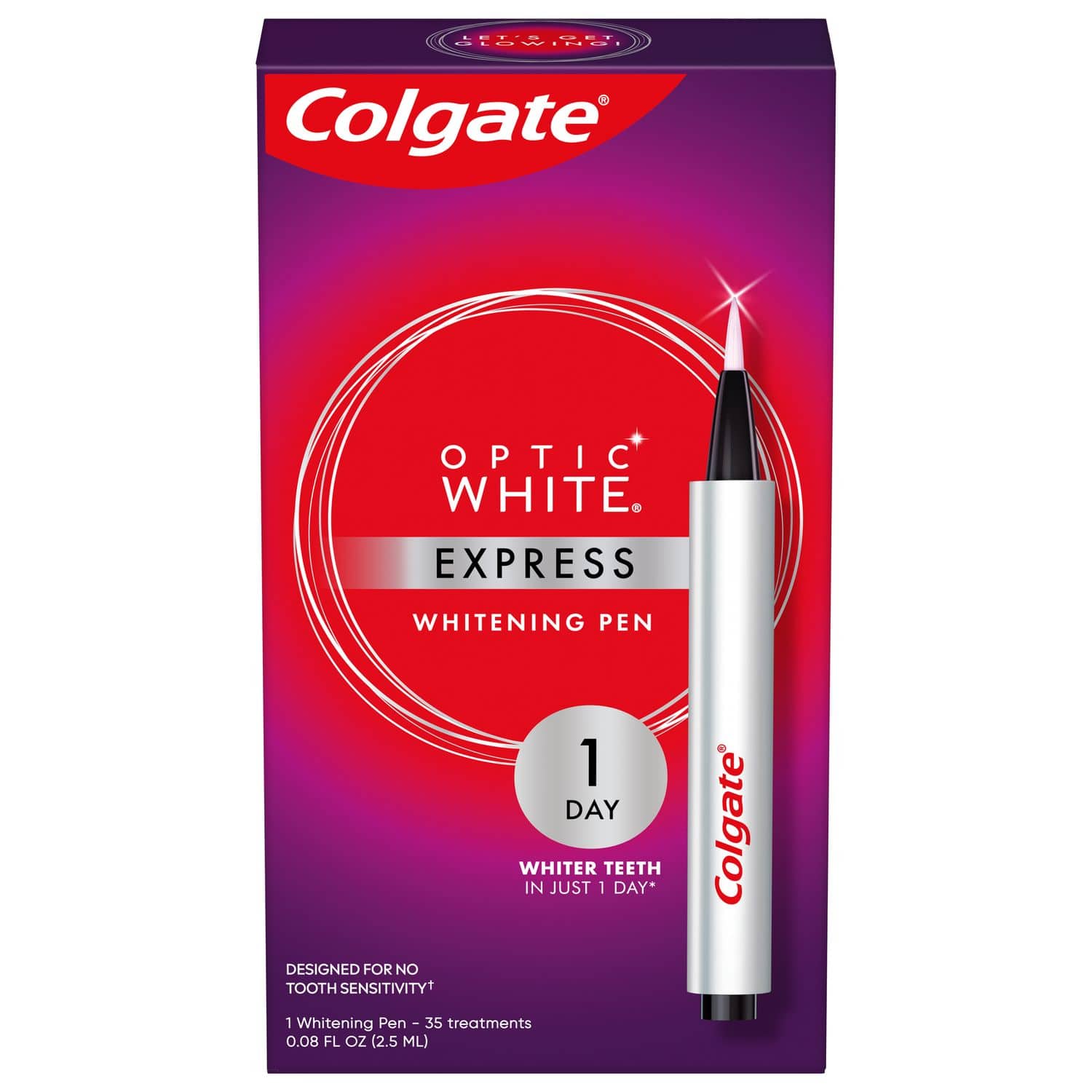 Optic White® Express Teeth Whitening Pen | Colgate®
